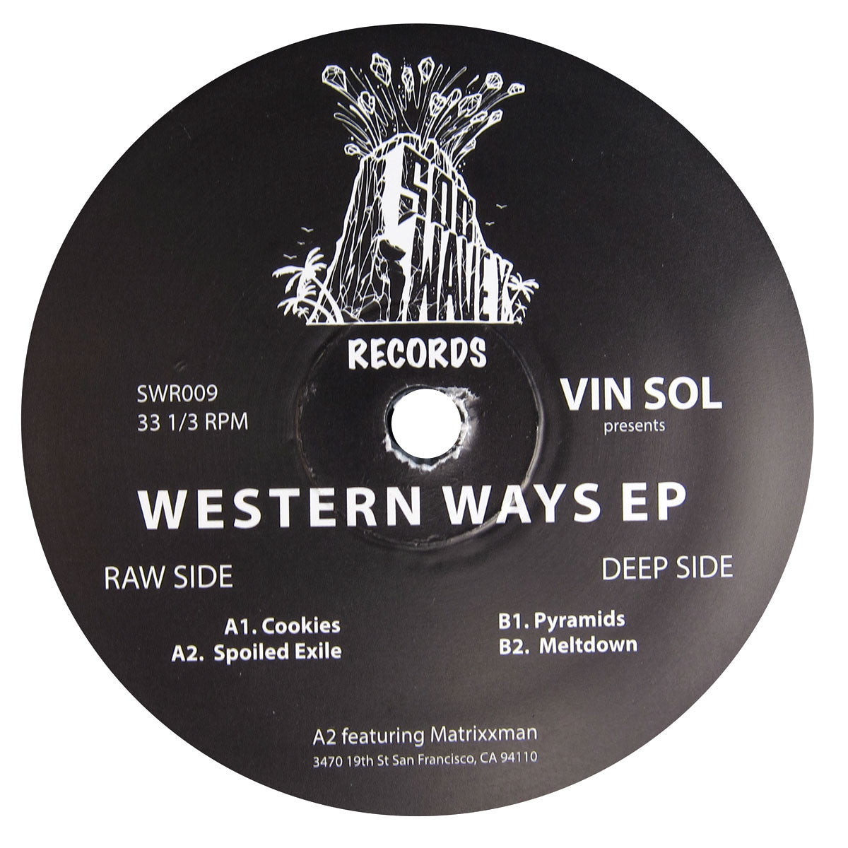 Vin Sol: Western Ways EP Vinyl 12" — TurntableLab.com