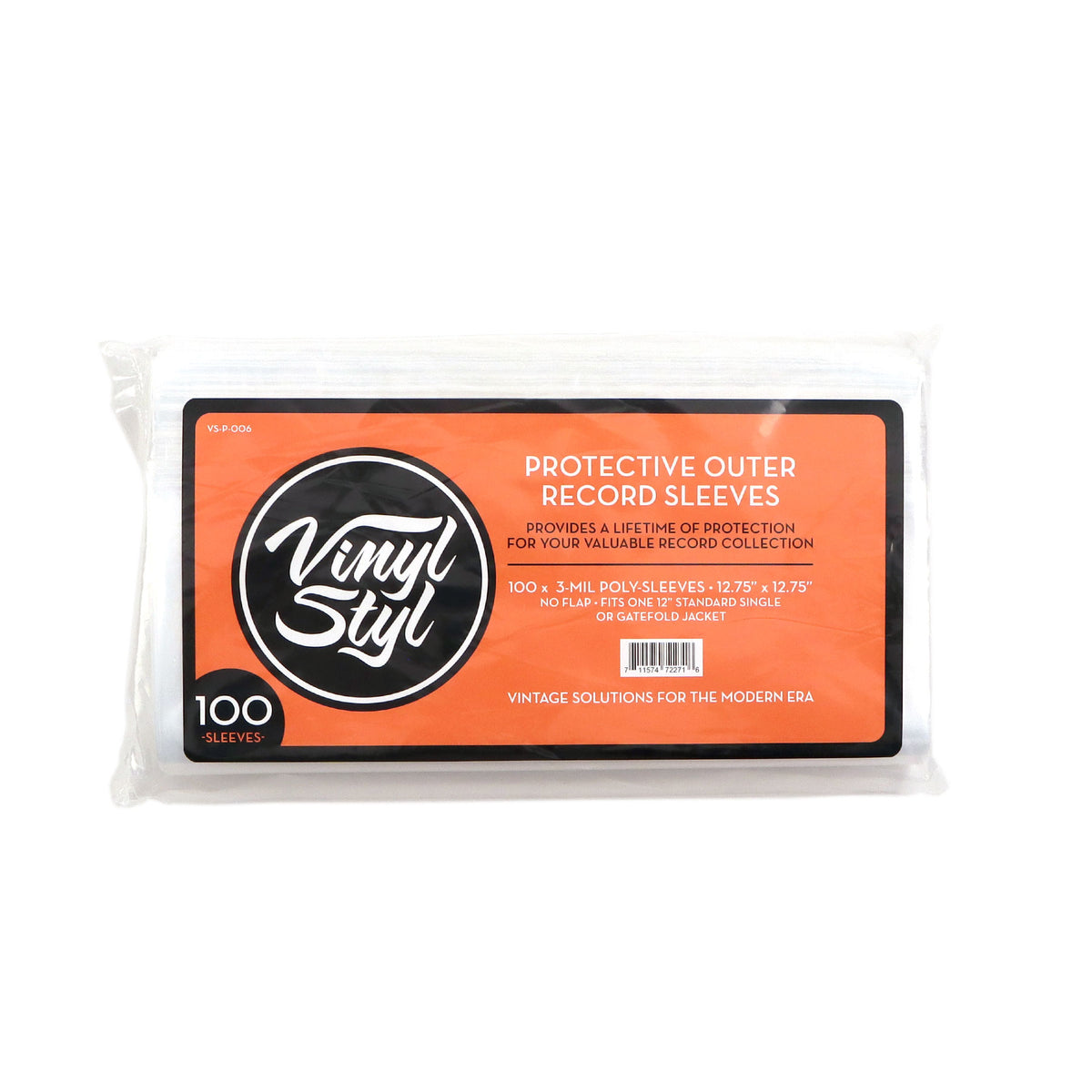 Vinyl Styl: Poly Record Outer Sleeves (100 Units) — TurntableLab.com