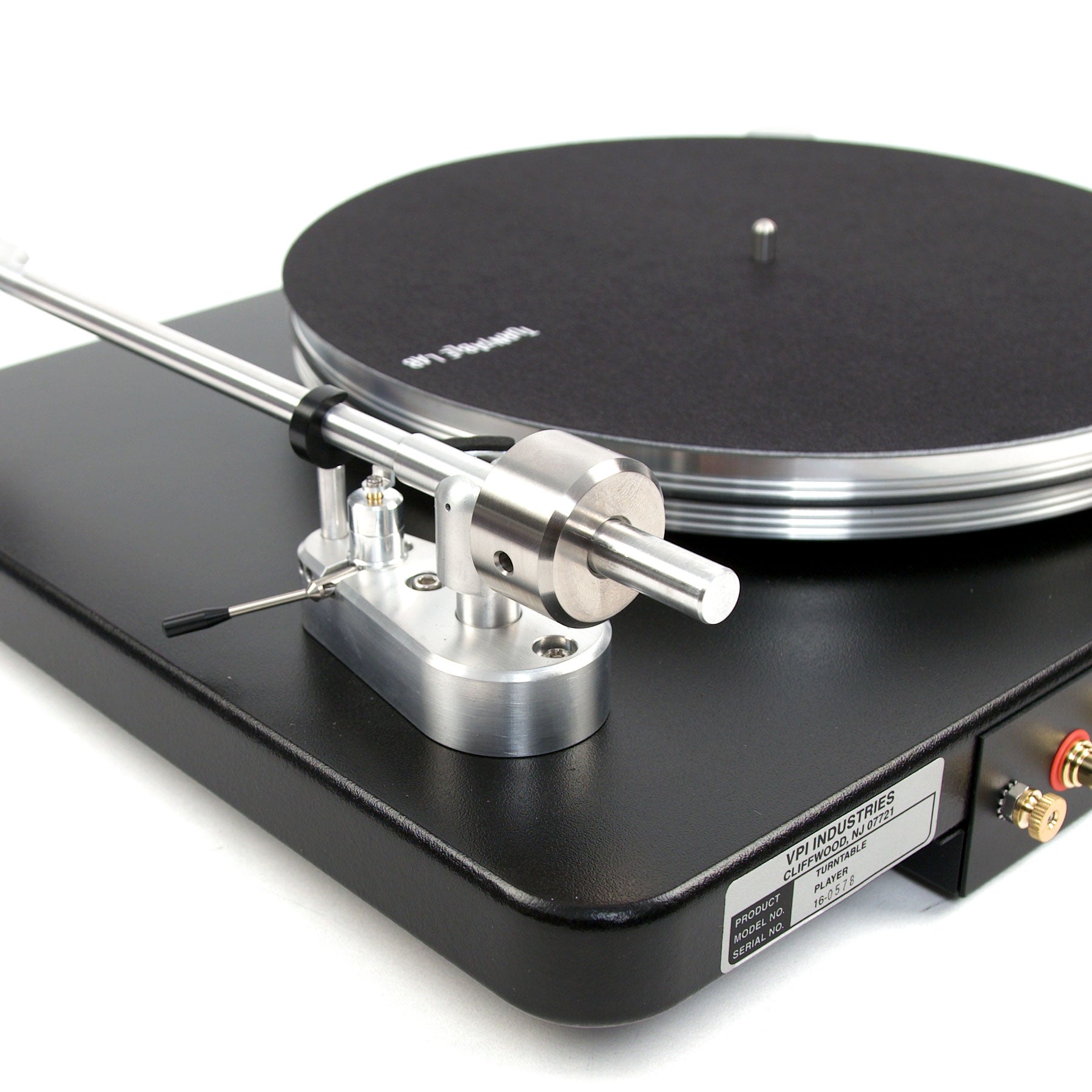 VPI: Player Turntable - Black — TurntableLab.com