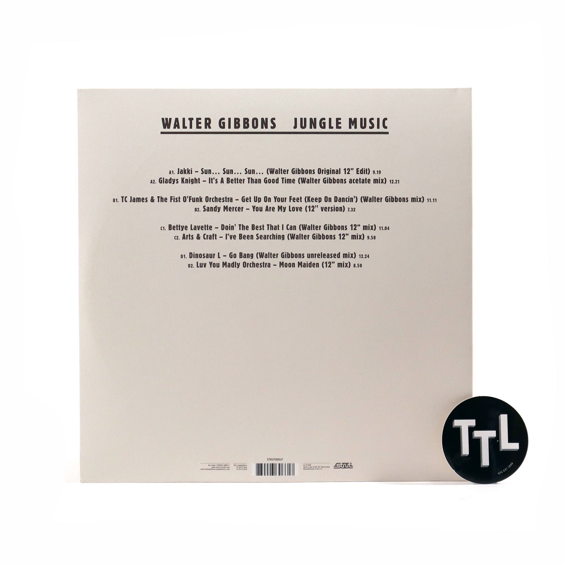 Walter Gibbons: Jungle Music - Essential & Unreleased Remixes 1976-86 ...