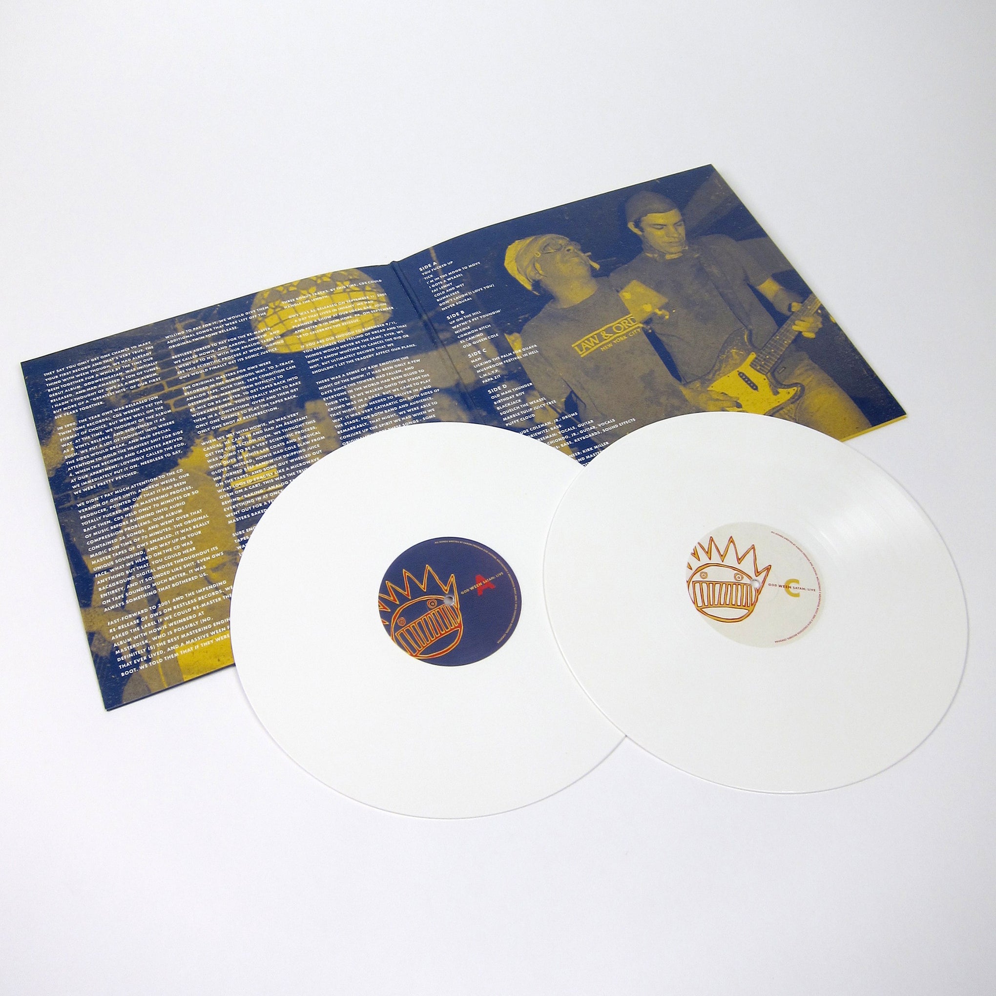Ween: God Ween Satan - Live (180g, Colored Vinyl) Vinyl 2LP ...