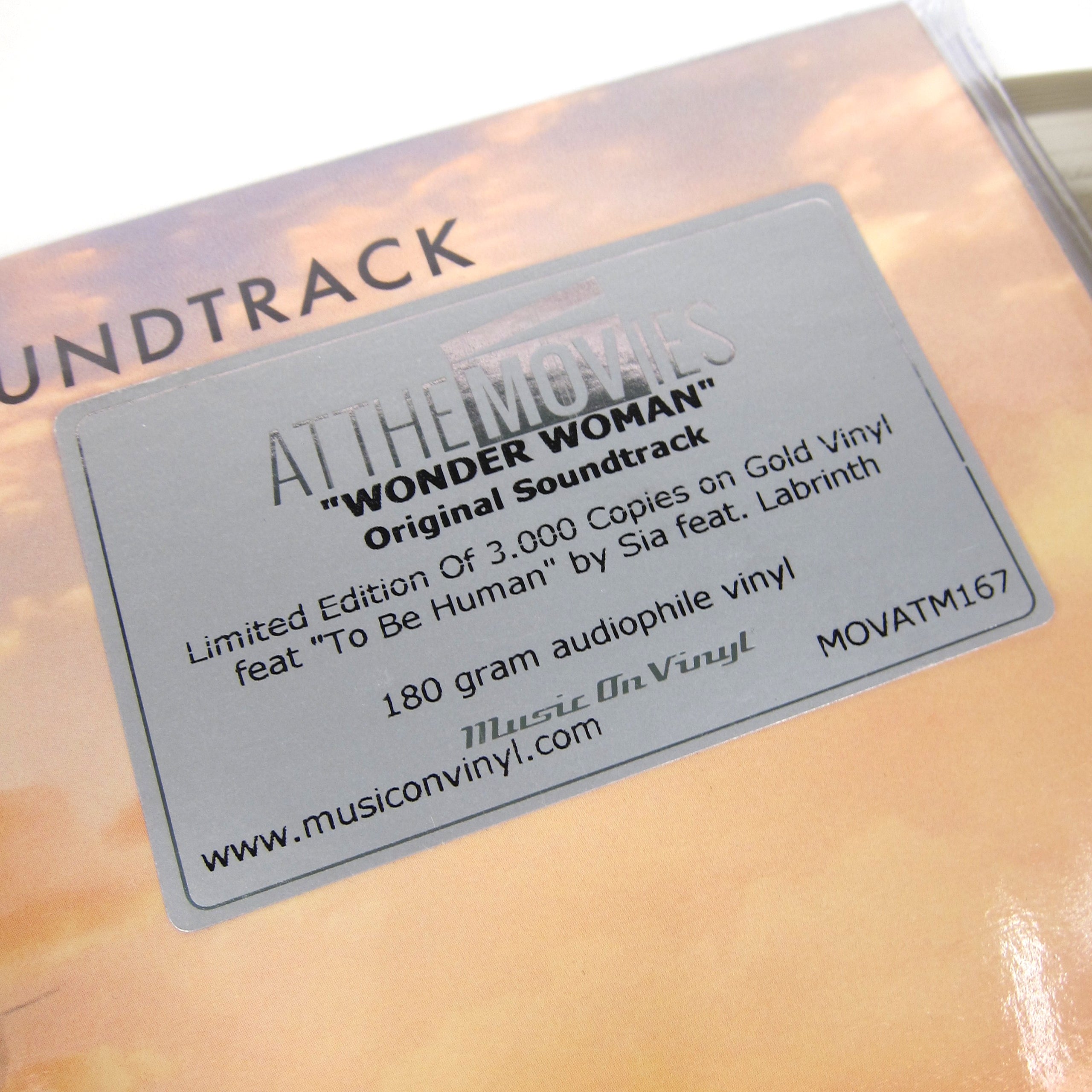 Rupert Gregson-Williams: Wonder Woman Soundtrack (Music On Vinyl 180g ...