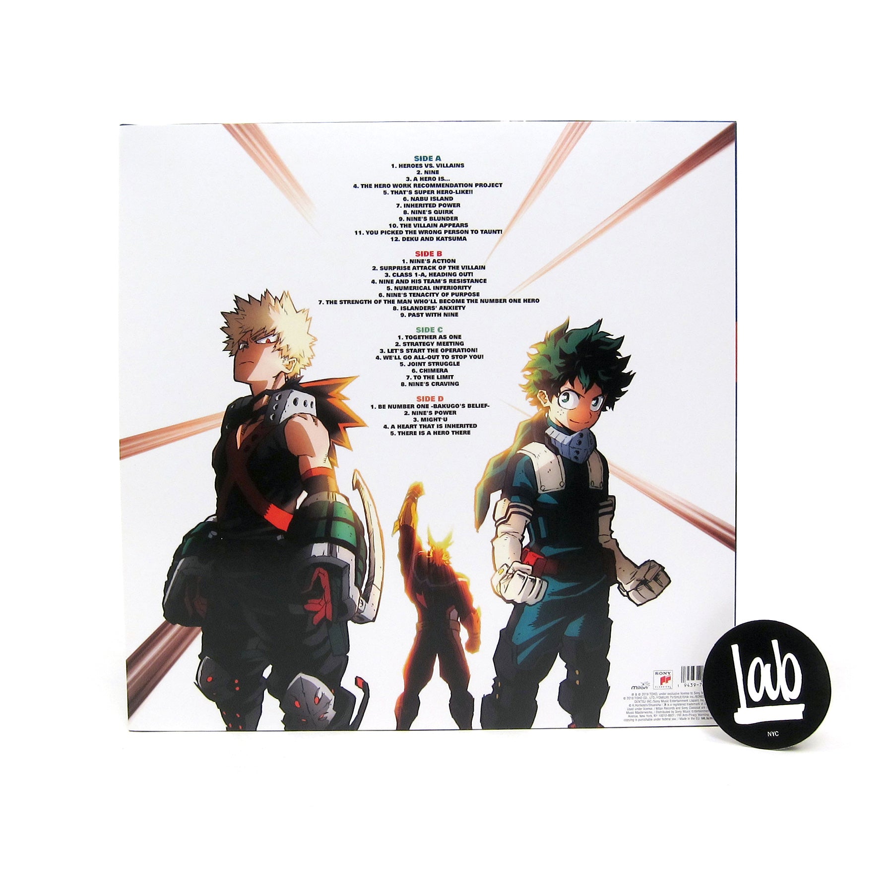 Yuki Hayashi: My Hero Academia - Heroes Rising Original Soundtrack (Co ...