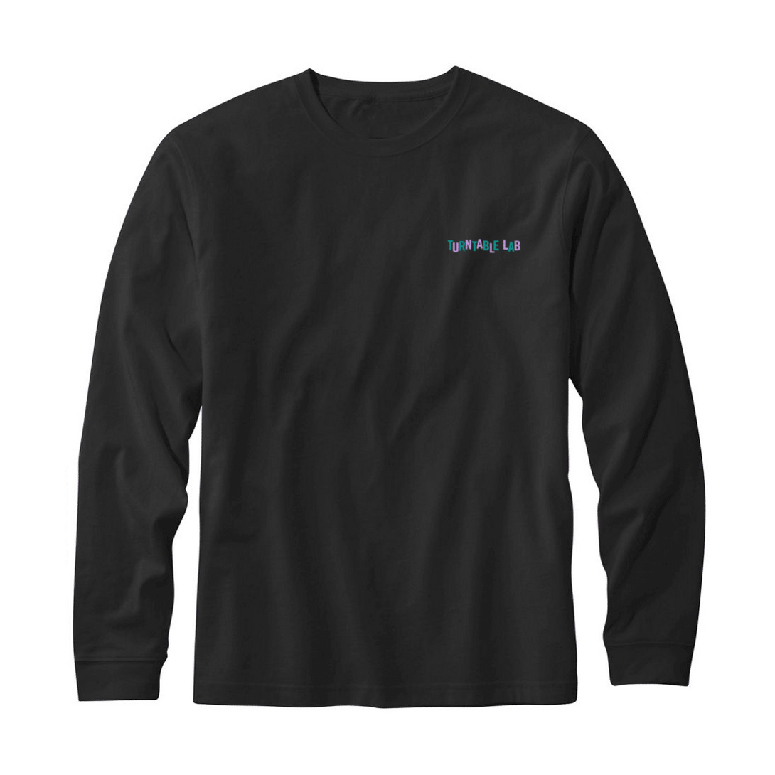 Turntable Lab: Zine Long Sleeve Shirt - Black — TurntableLab.com